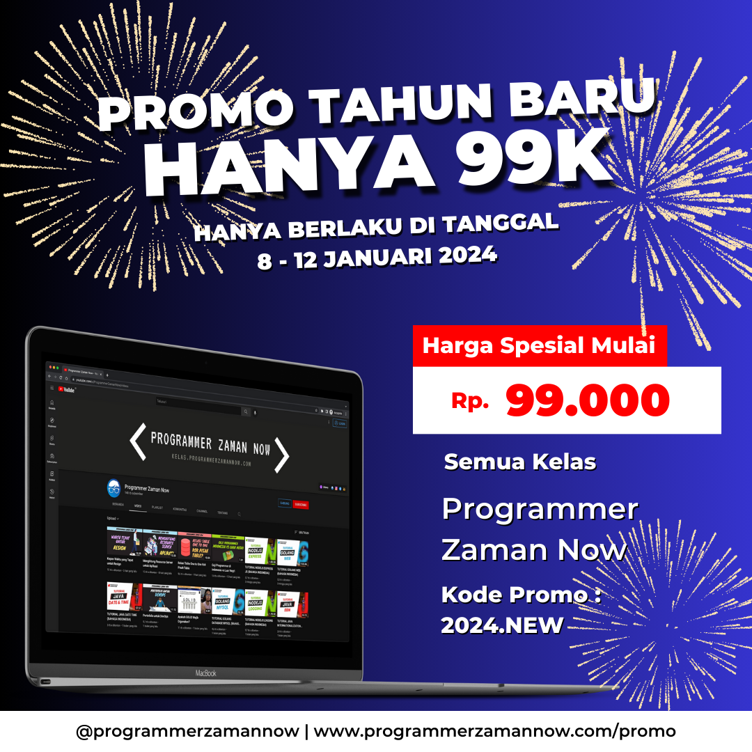 Post from Programmer Zaman Now