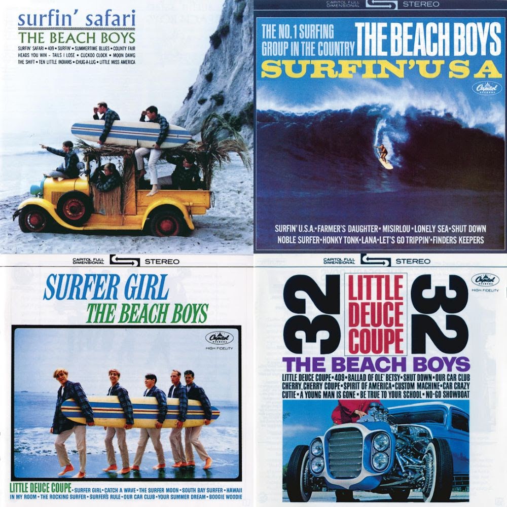 the BEACH BOYS studio albums