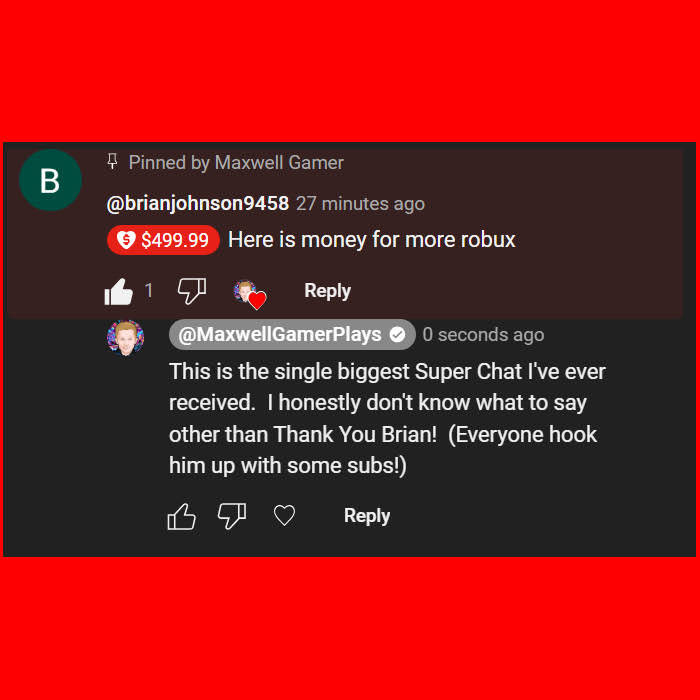 Post from Maxwell Gamer