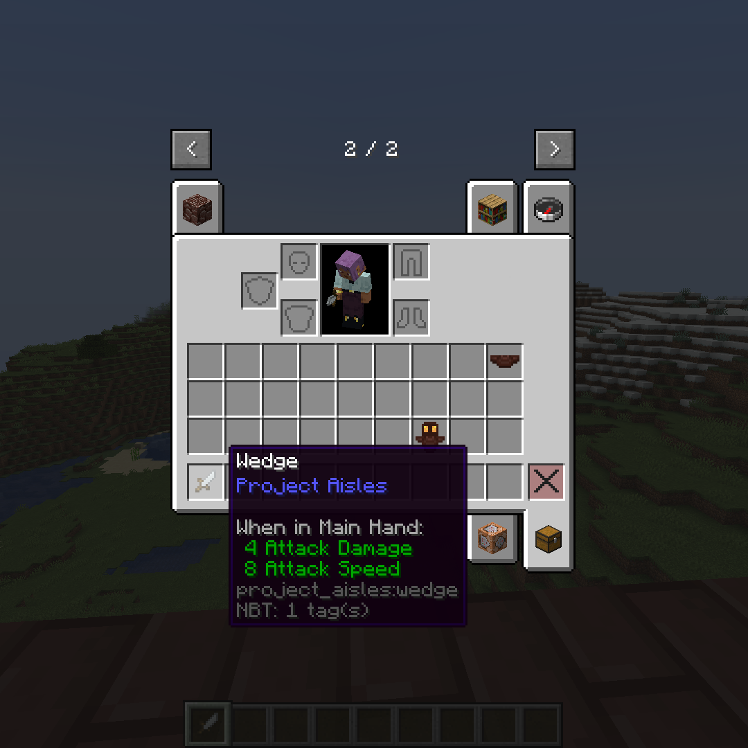 I Added Wedge To Minecraft!