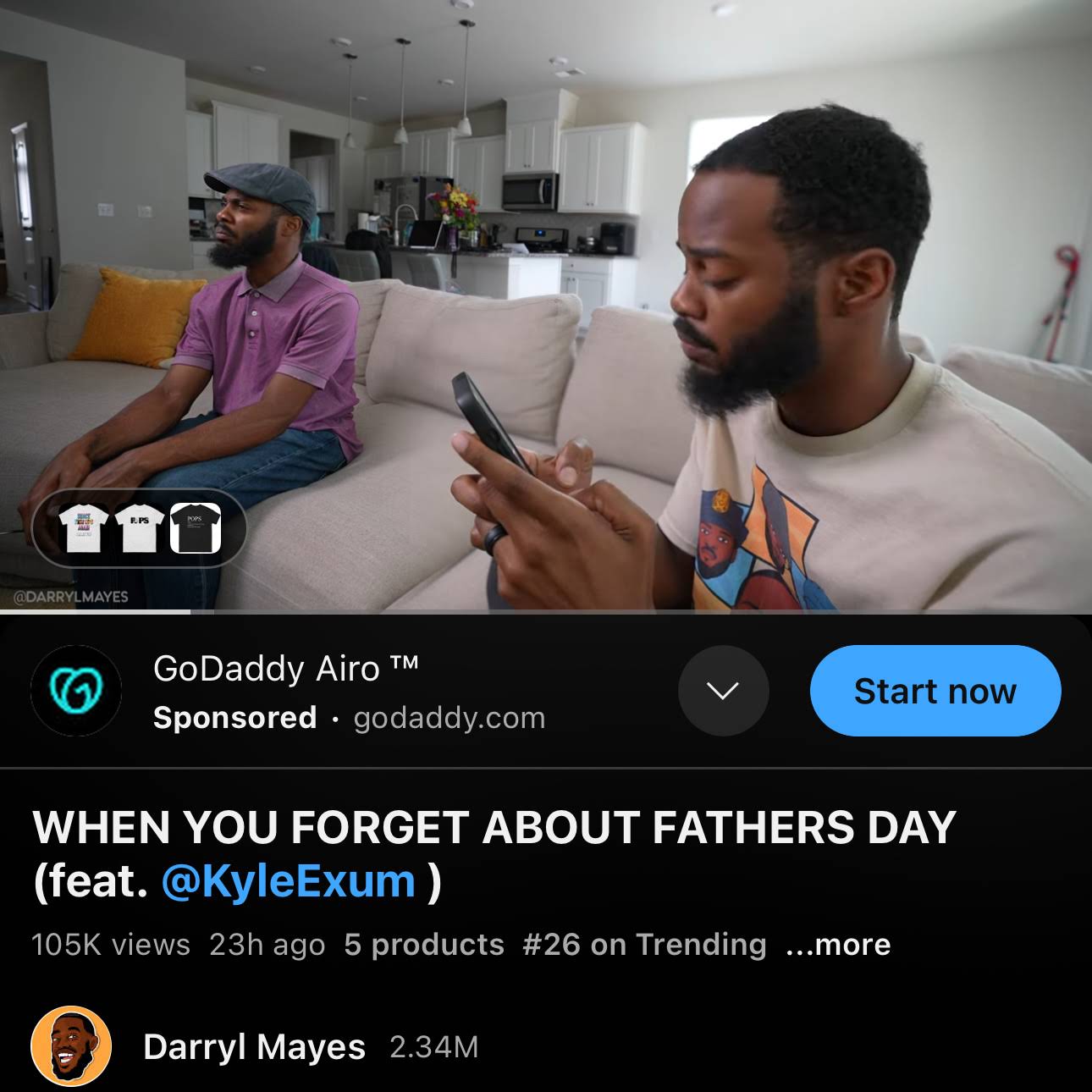 Post from Darryl Mayes