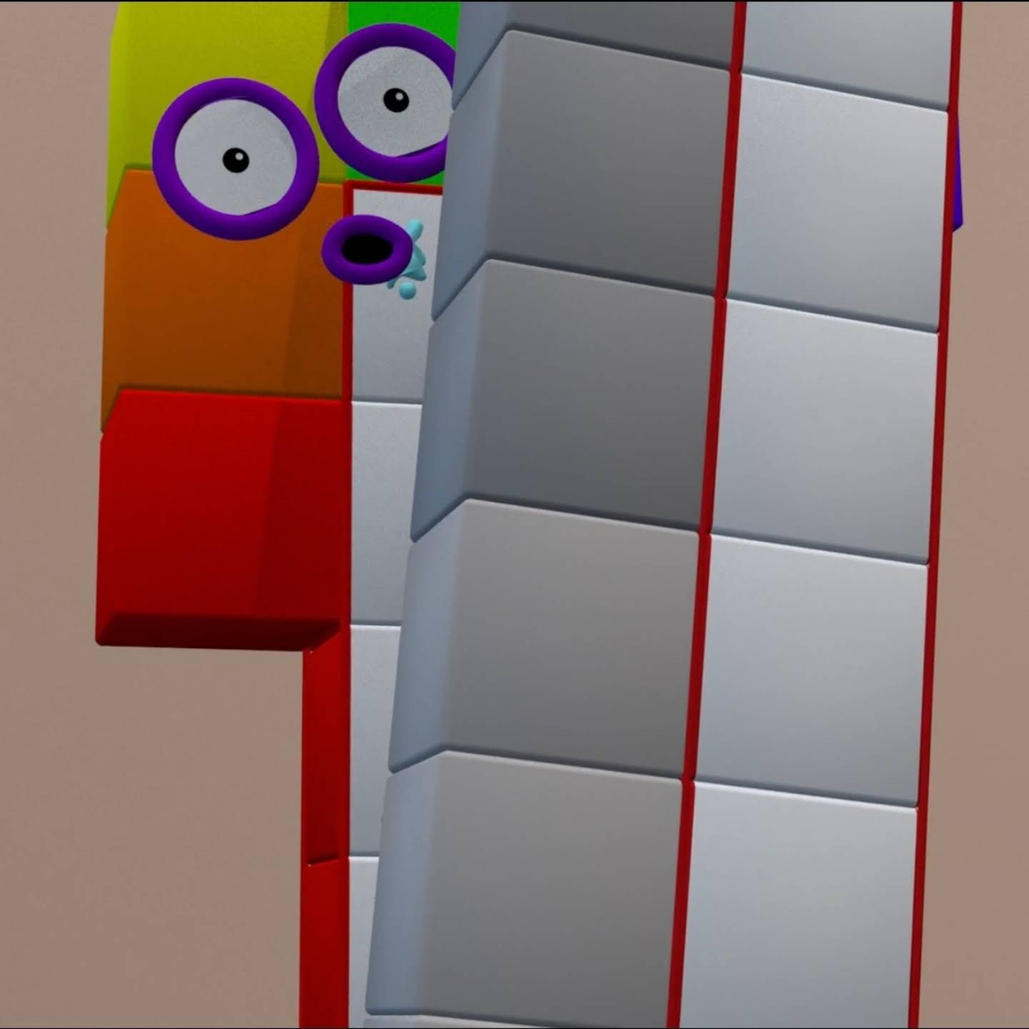 Post from Cole Recreates Numberblocks