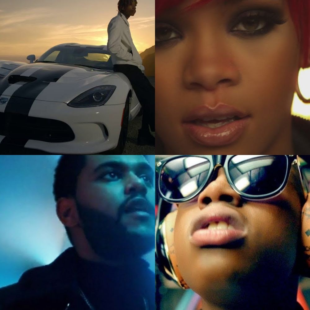 Most Viewed English Language Hip-Hop/Rap Videos on YouTube.
