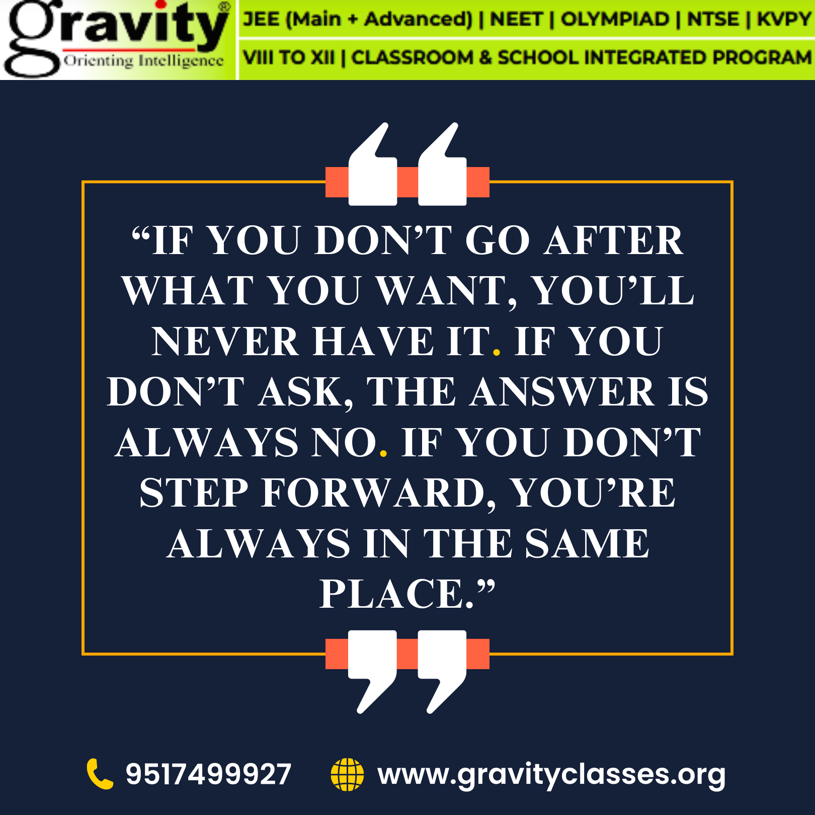 Post from Gravity Classes Online