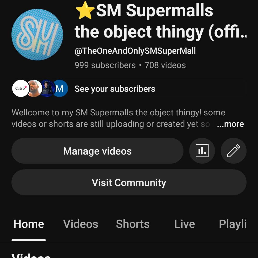 Post from ⭐SM Channel Object Thingy (official!)⭐