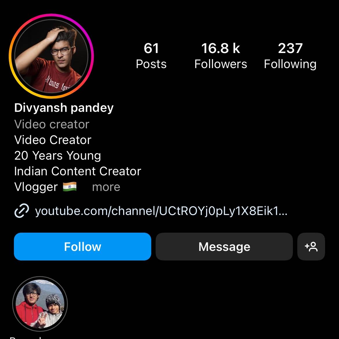 Post from divyansh pandey vlogs