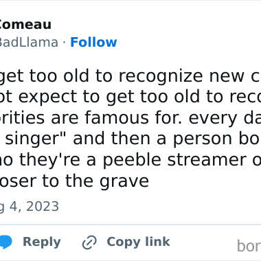 Post from No One Any Moore