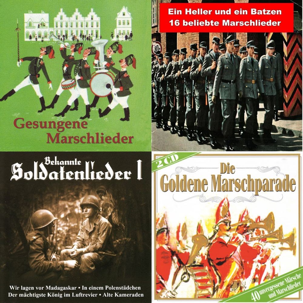 German soldiers songs and military marches