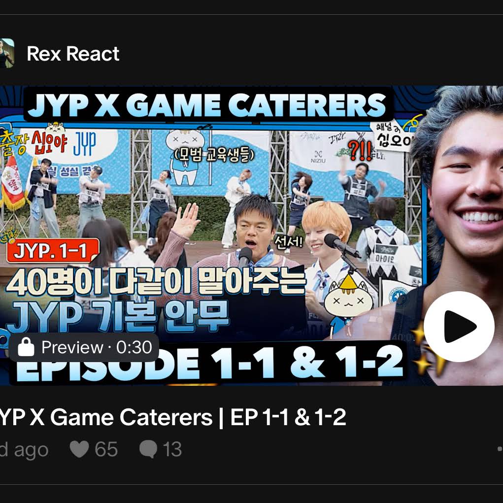 Post from Rex React