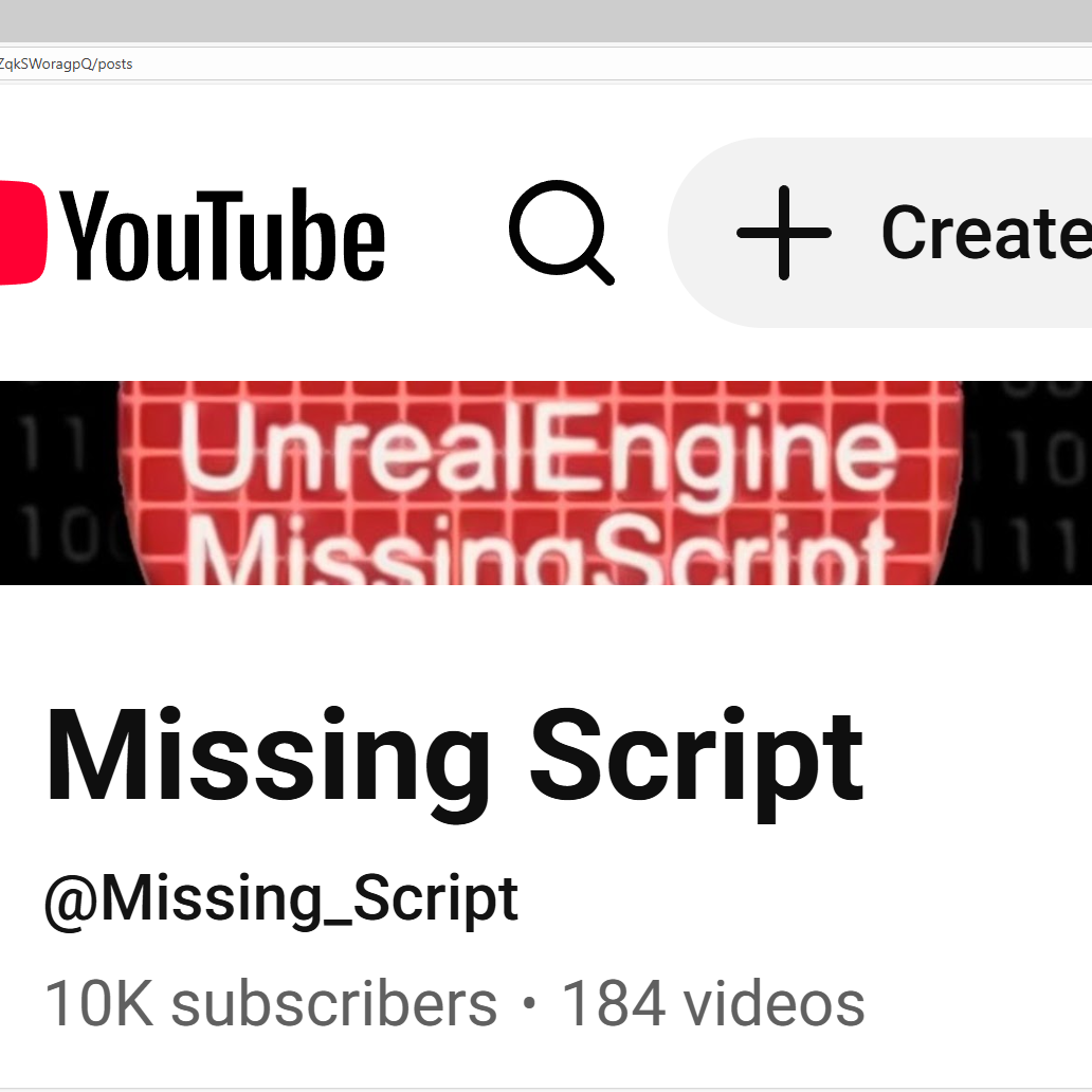 Post from Missing Script