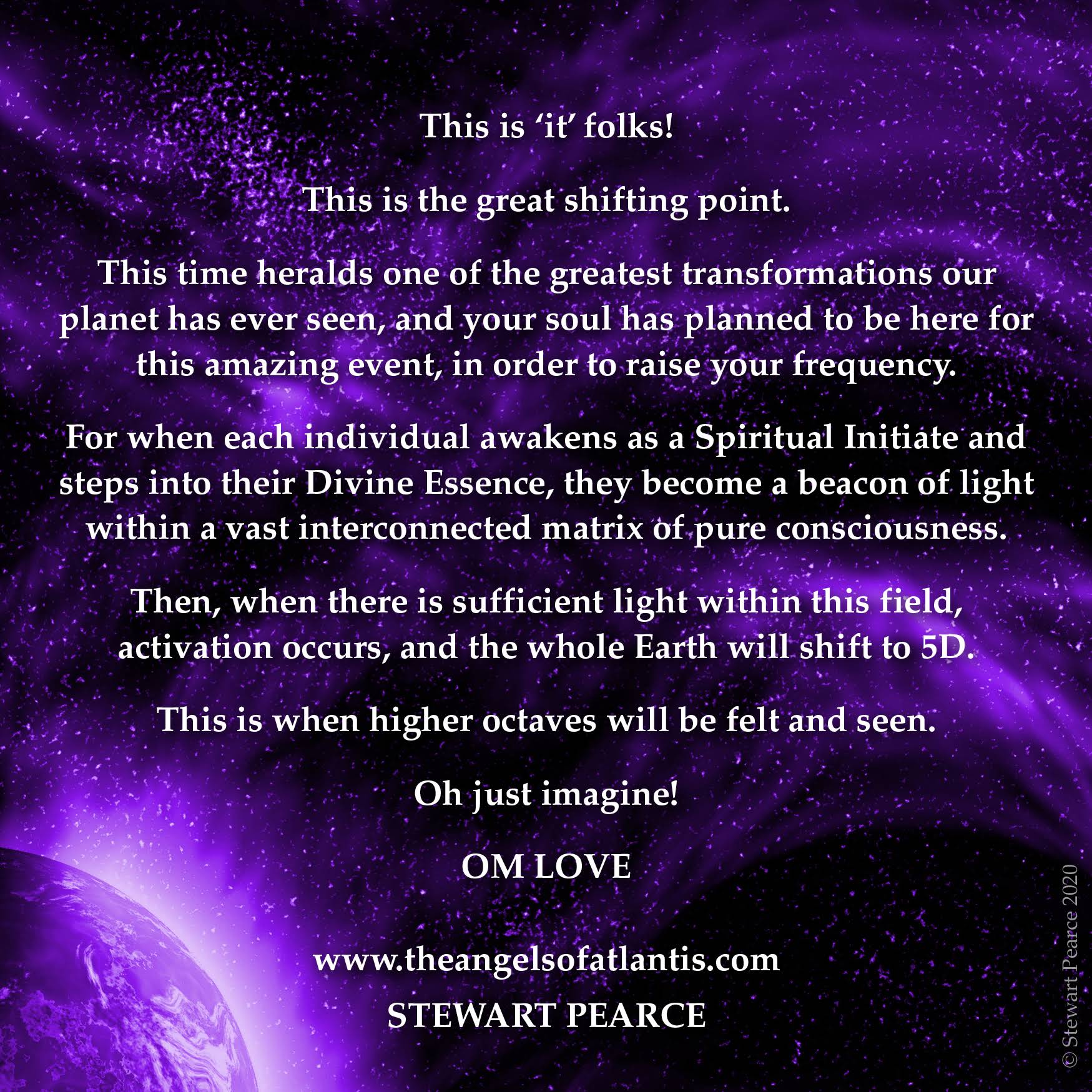 Post from The Angels of Atlantis with Stewart Pearce