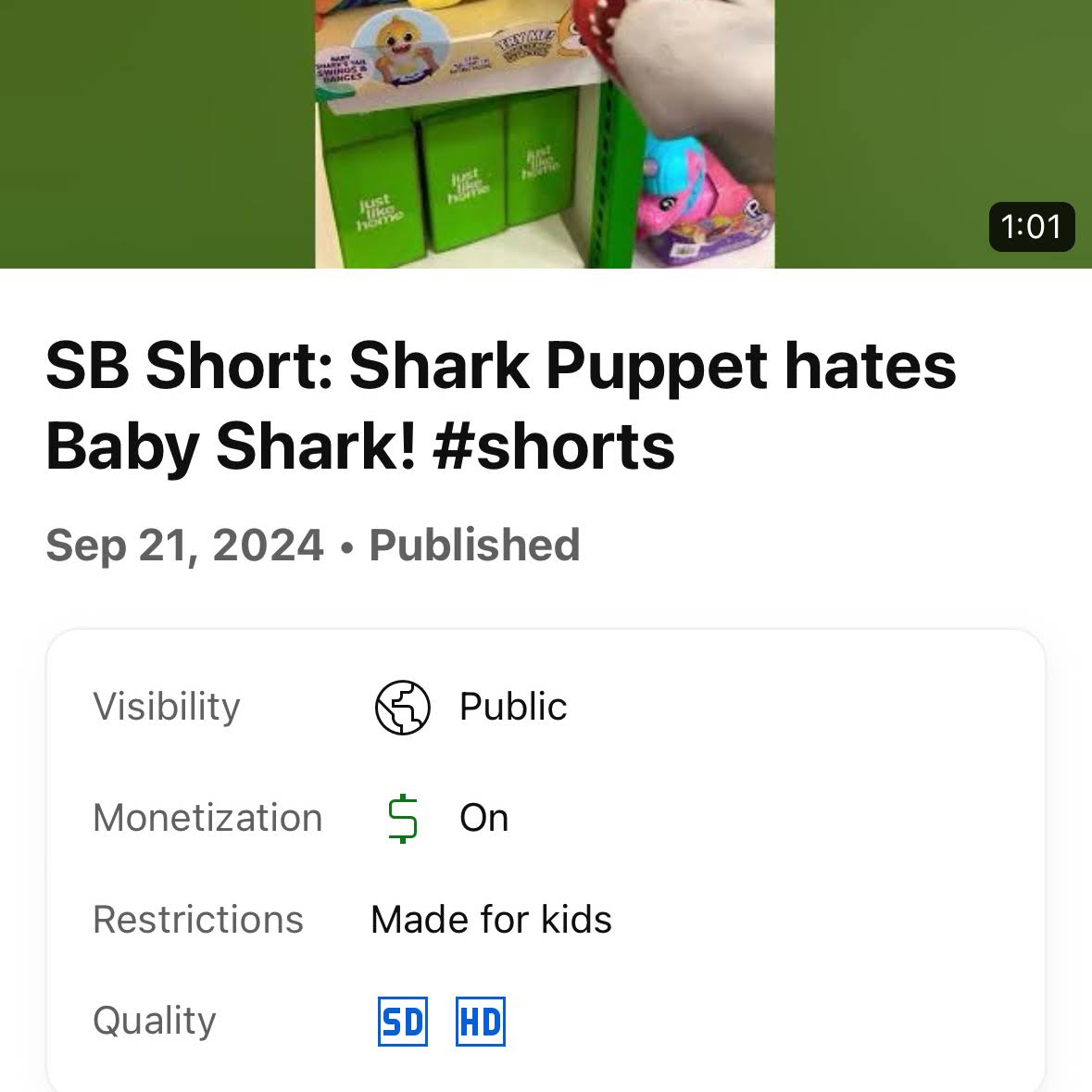 Post from Sharkey boi