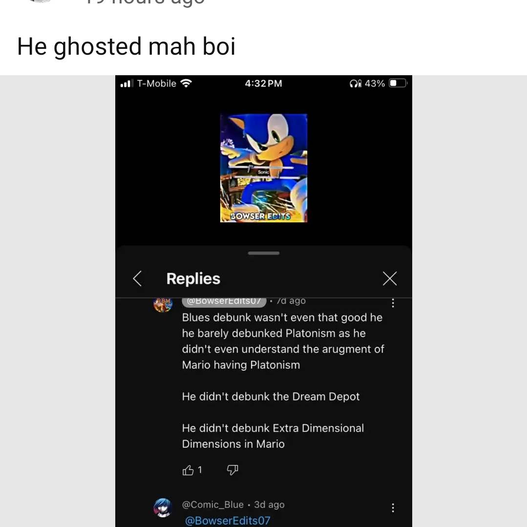 Post from The Legendary Bowser Man