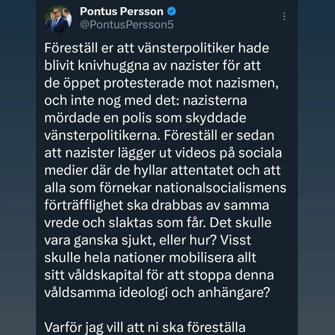 Post from Pontus Persson