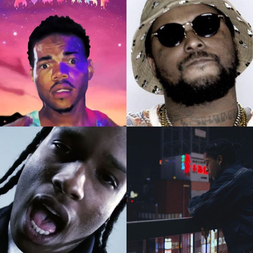 Kendrick Lamar, Chance the Rapper, MGK, ASAP, that shit.