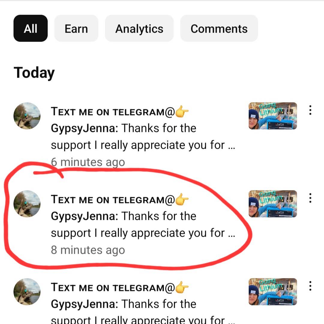 Post from Gypsy Jenna