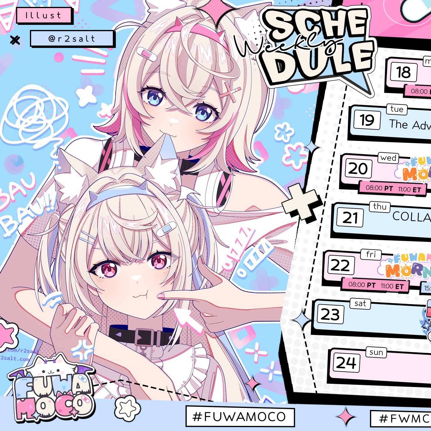 Post from FUWAMOCO Ch. hololive-EN