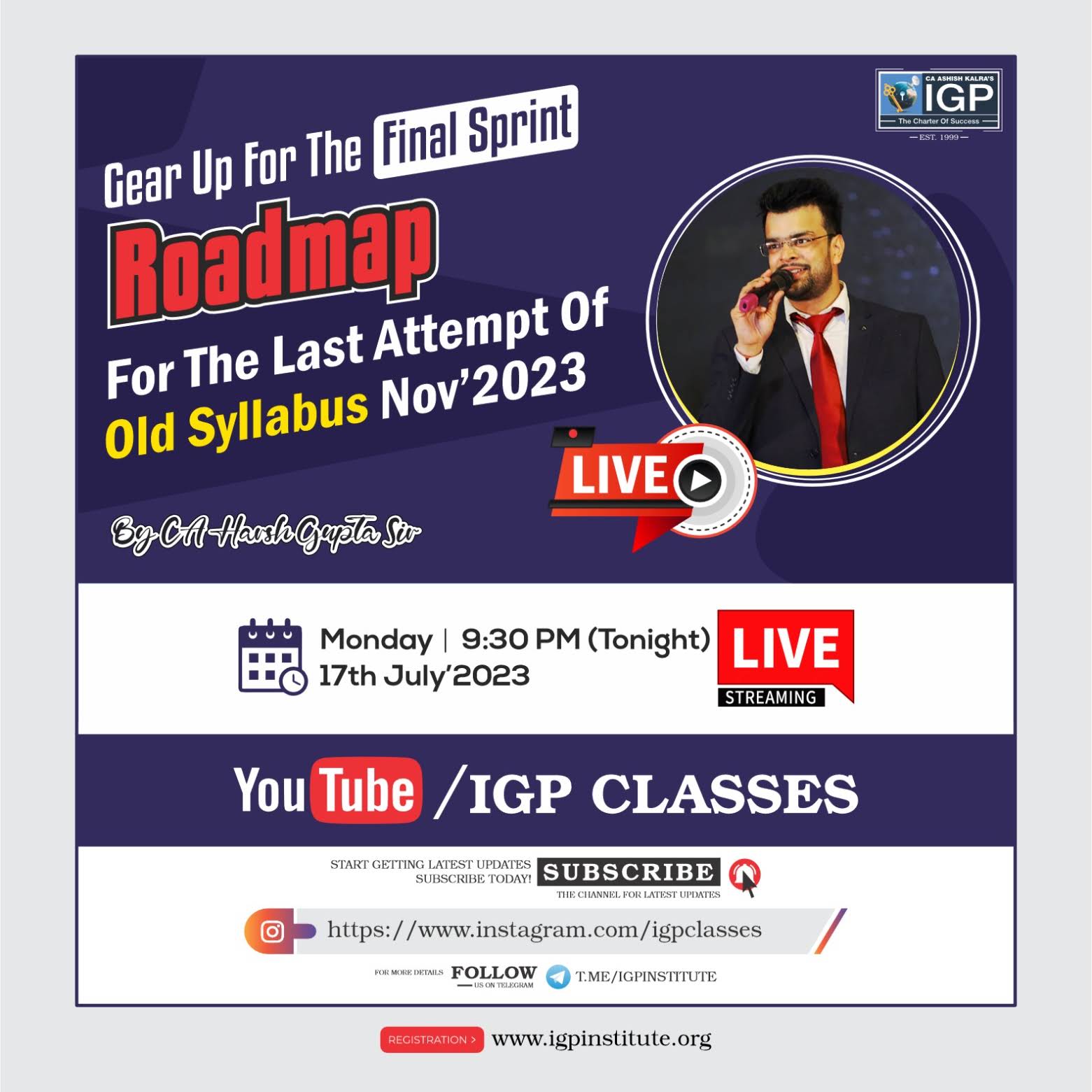 Post from IGP CLASSES