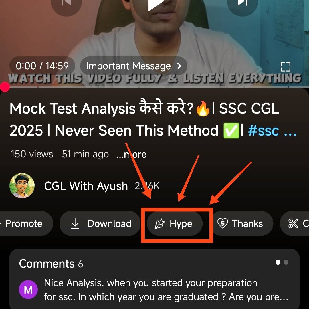 Post from CGL With Ayush