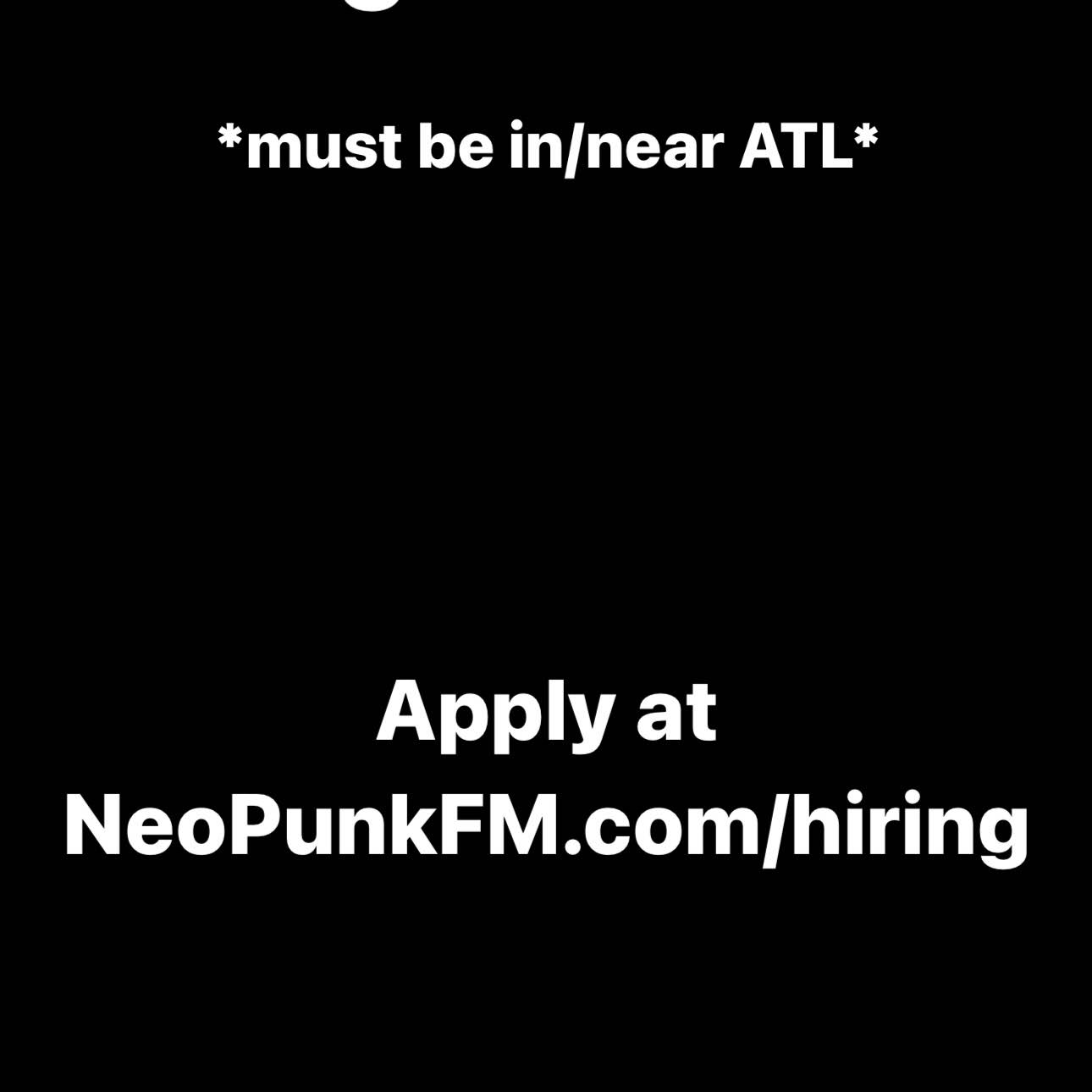 Post from NEOPUNKFM