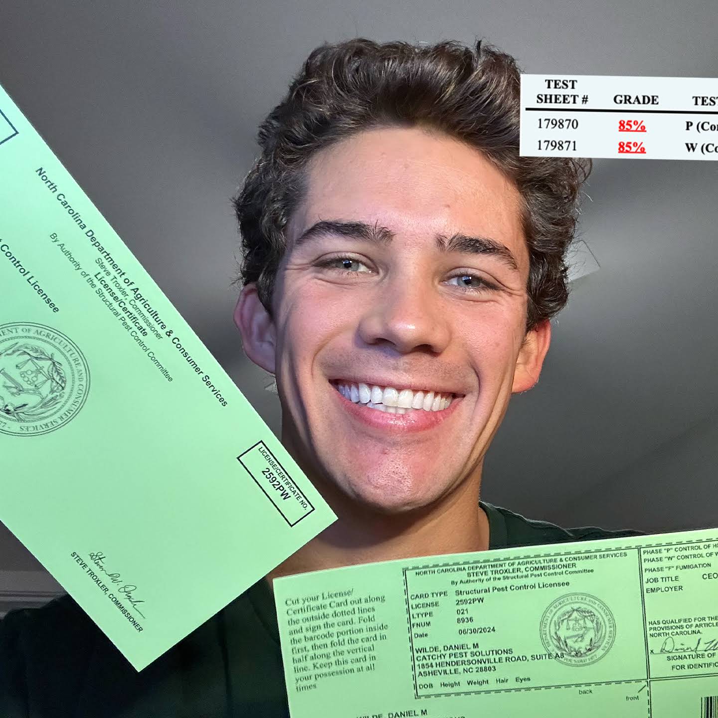 Post from Dan The Bug Man