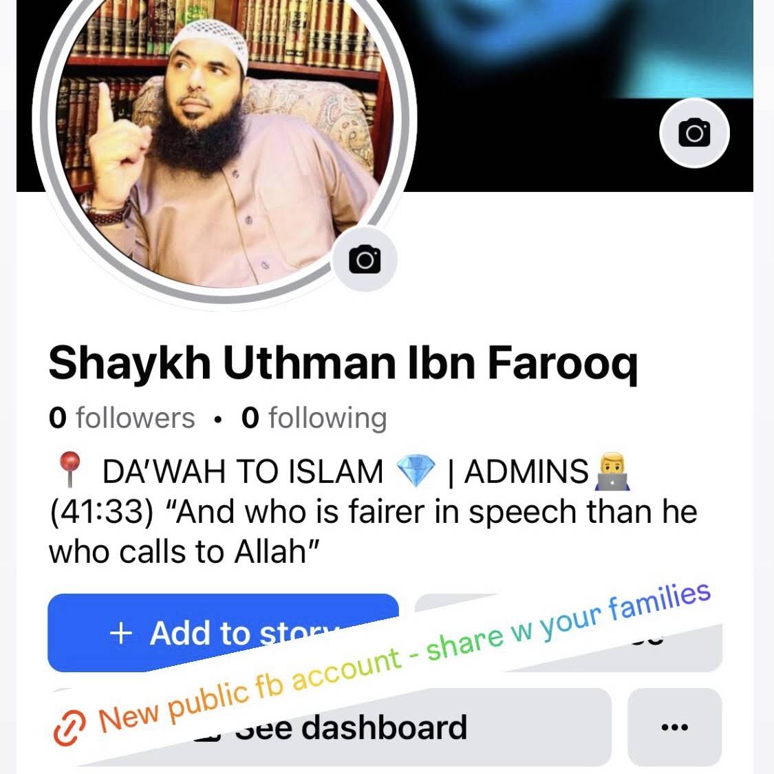 Post from Gems of Shaykh Uthman