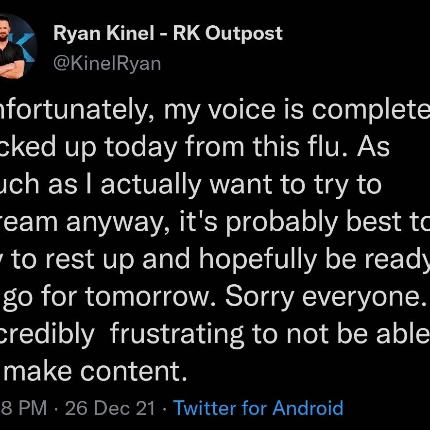 Post from Ryan Kinel - RK Outpost