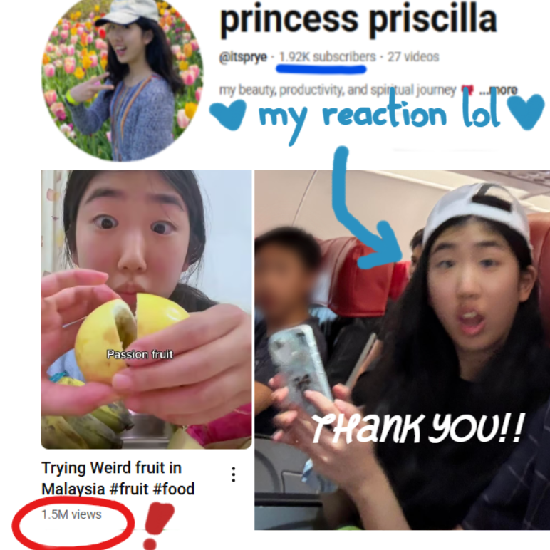 Post from princess priscilla