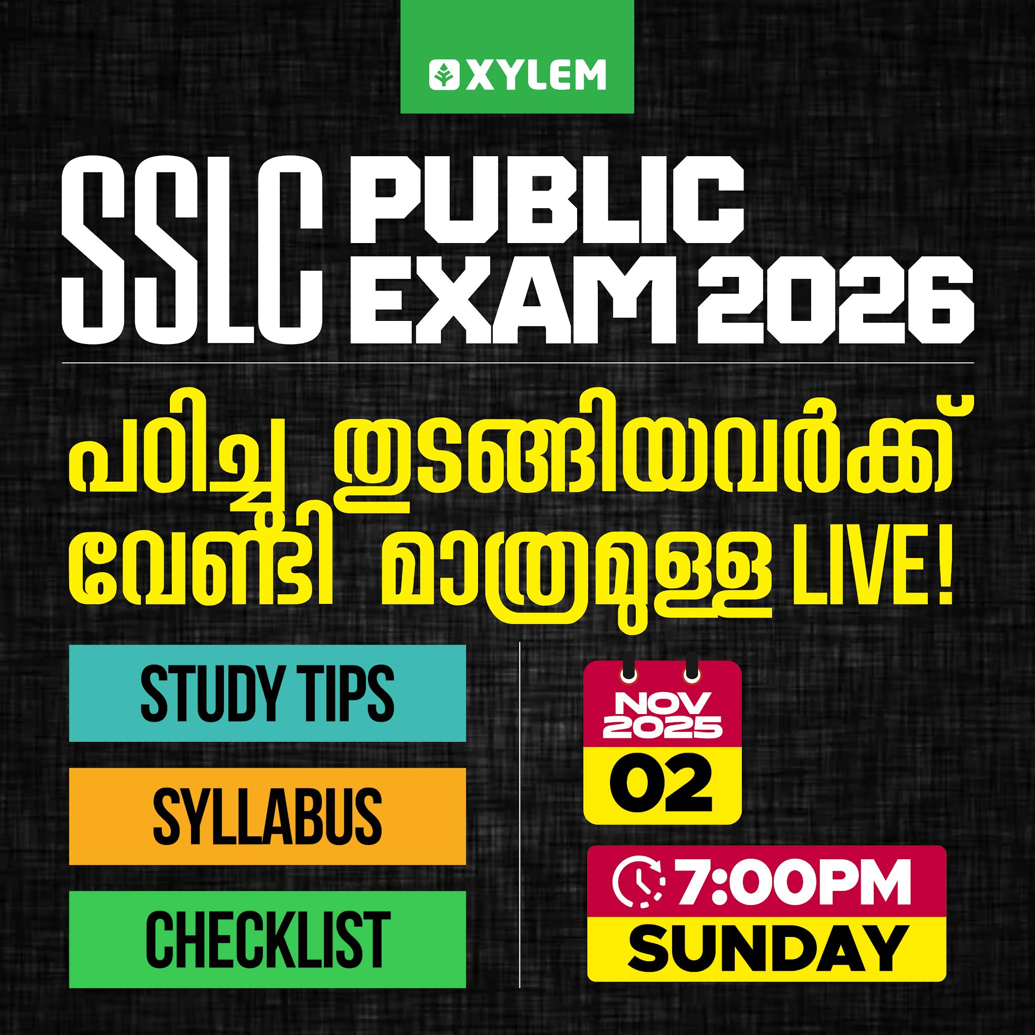Post from Xylem SSLC