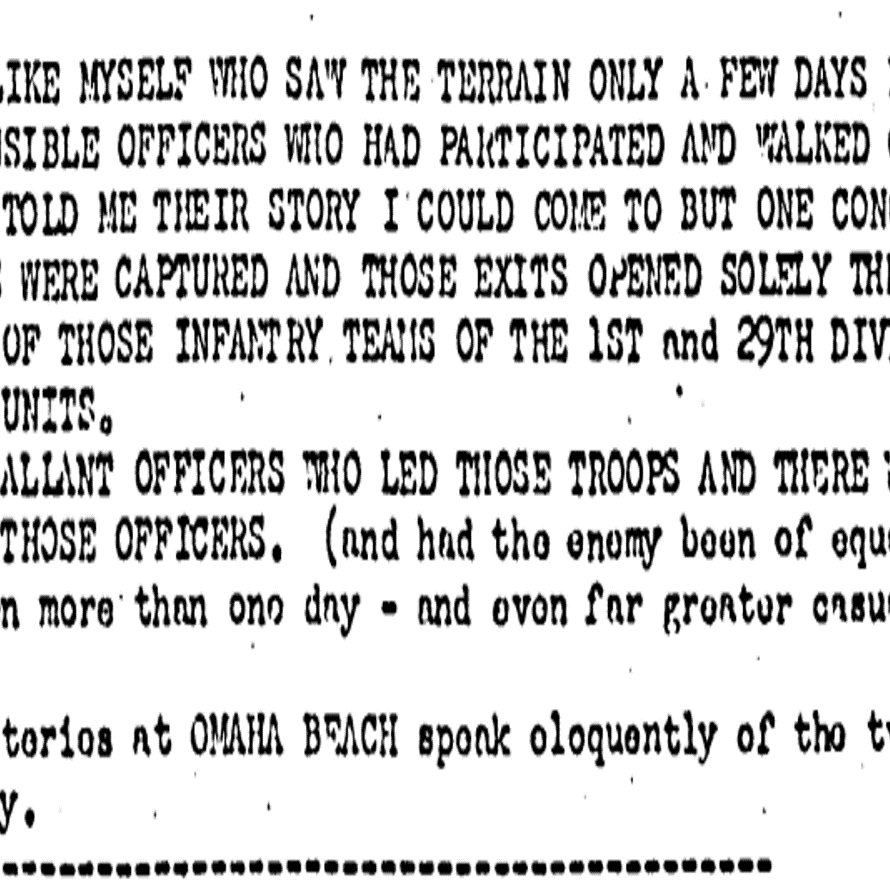 Post from OTD Military History
