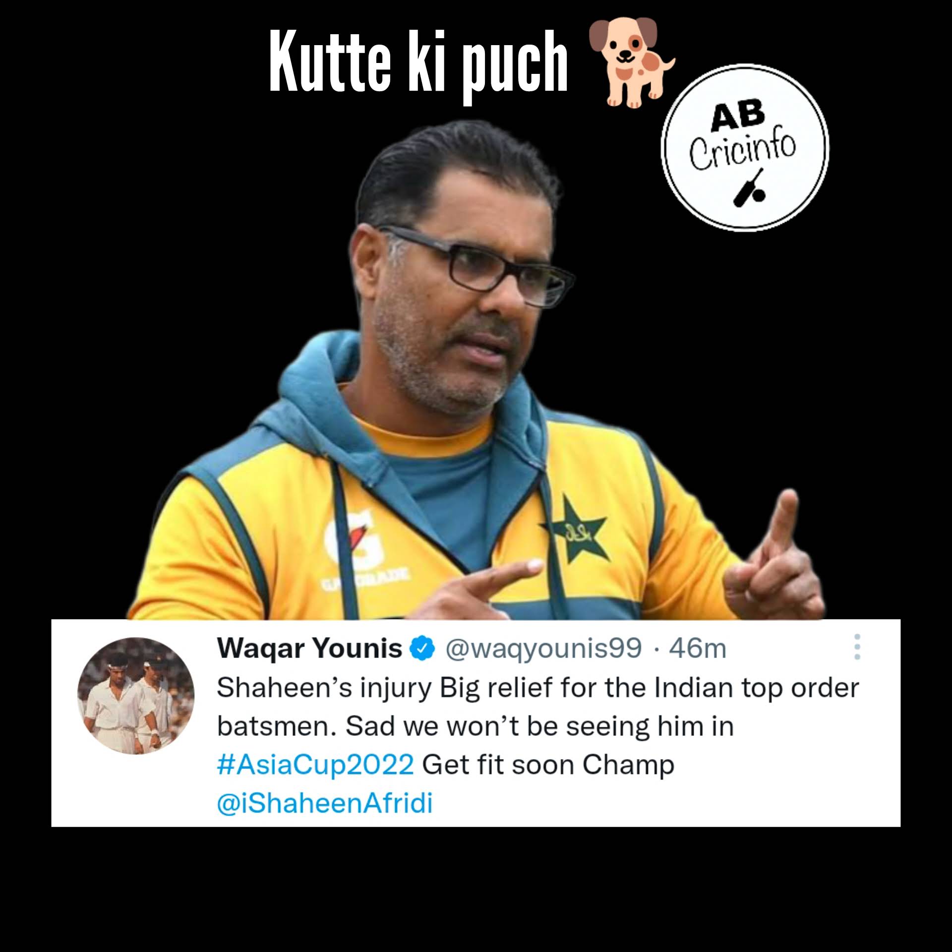 Post from AB Cricinfo