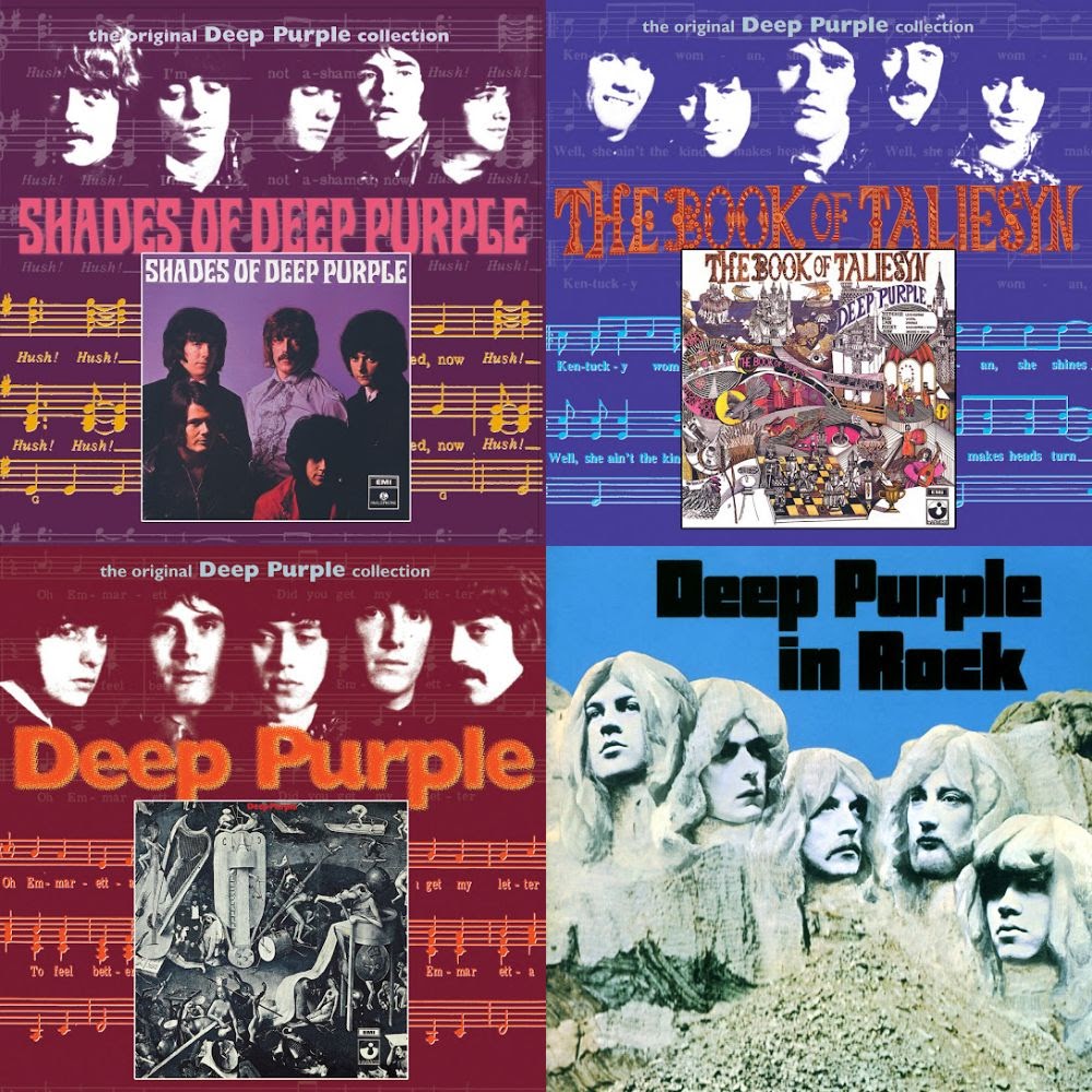 DEEP PURPLE full studio discography
