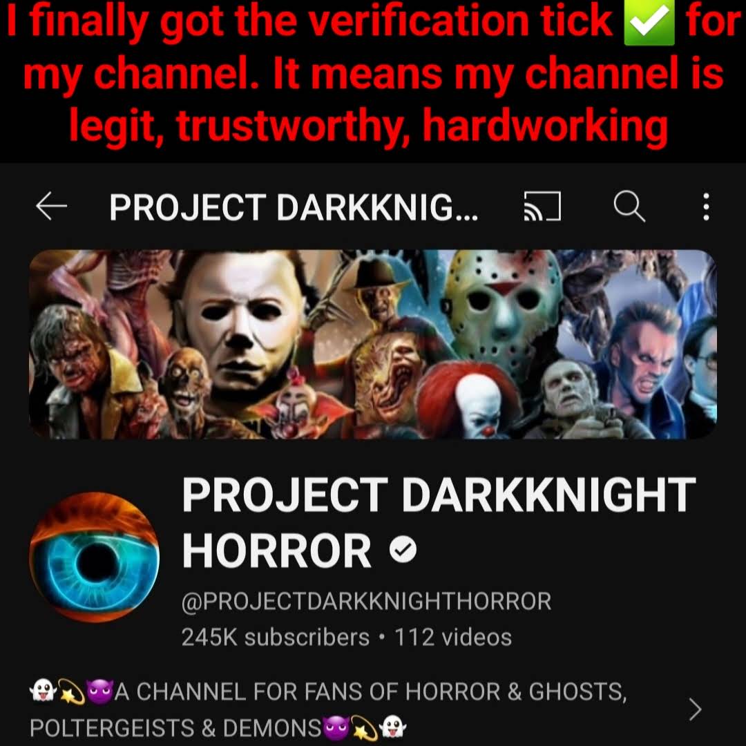 Post from PROJECT DARKKNIGHT HORROR