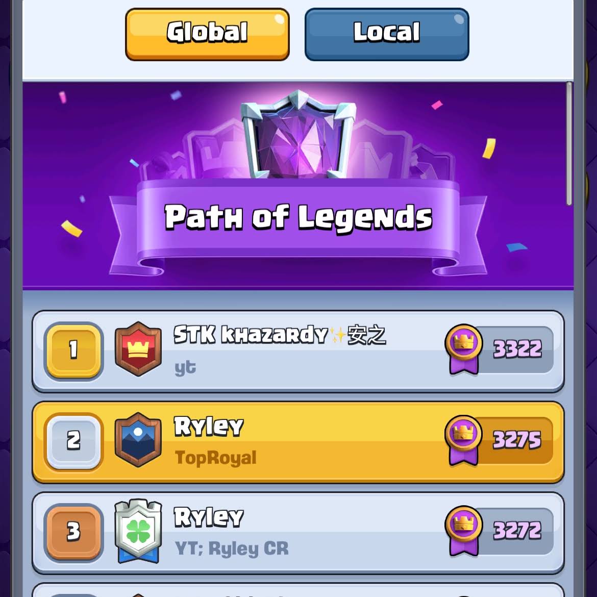 Post from Ryley - Clash Royale