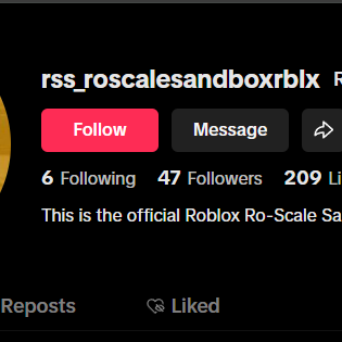 Post from Ro-Scale Sandbox