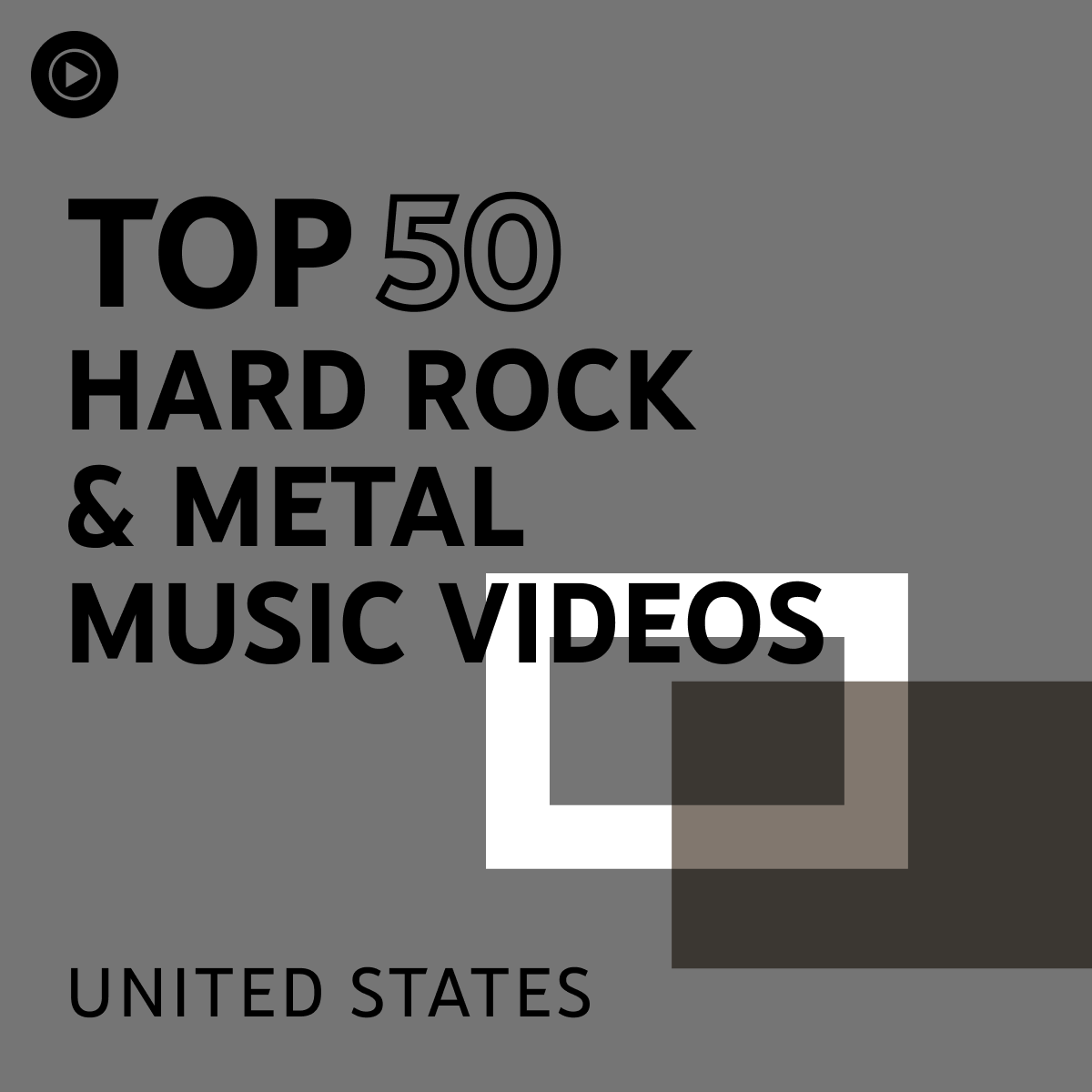 Top 50 Hard Rock & Metal Music Videos United States