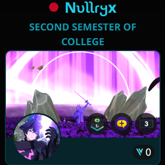 Post from Nyxull the god of the Null-verse