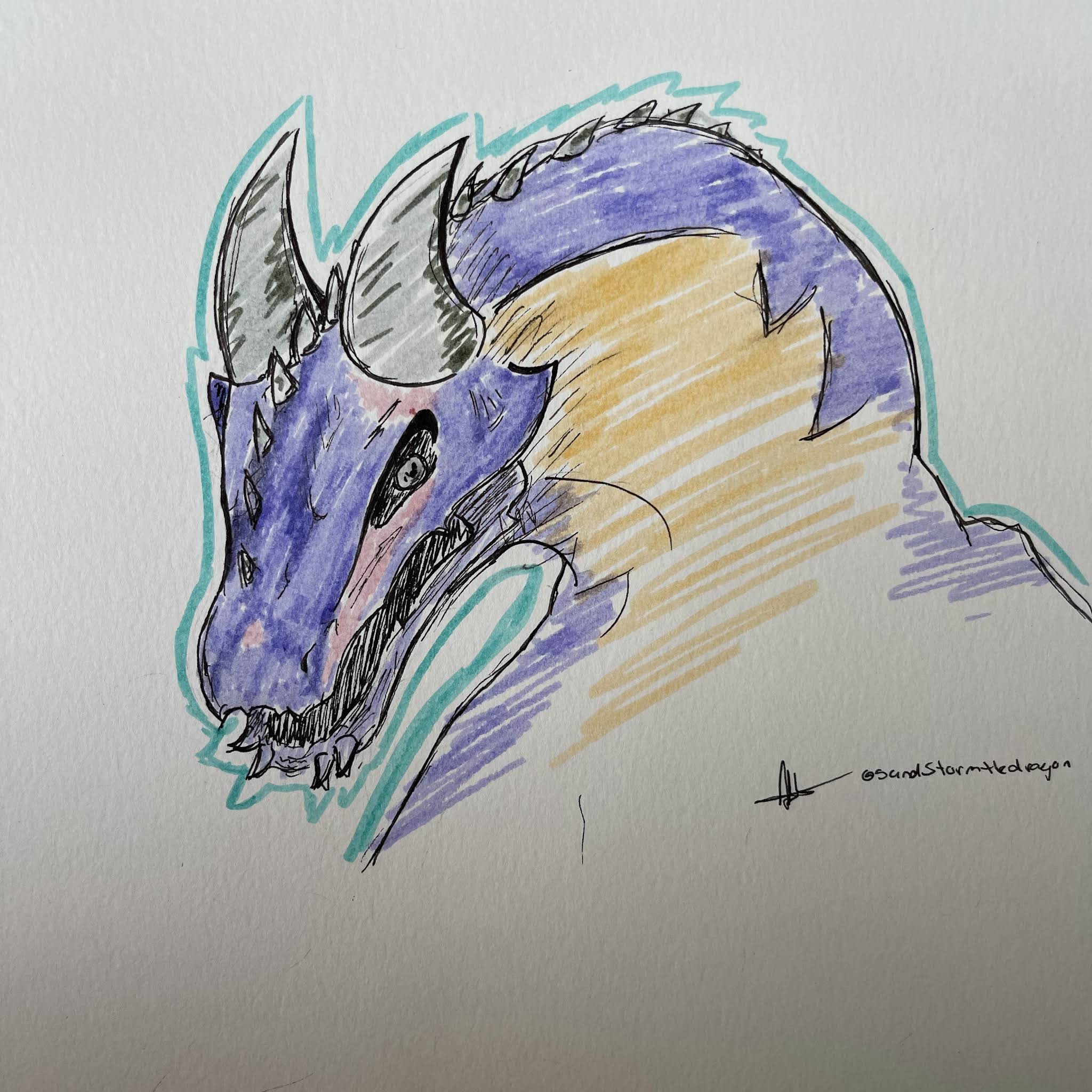 Post from Sandstorm the dragon