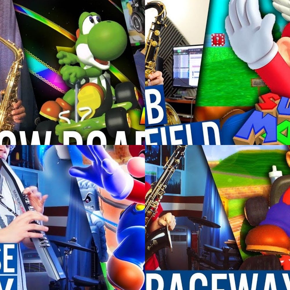 Mario Jazz Covers || insaneintherainmusic