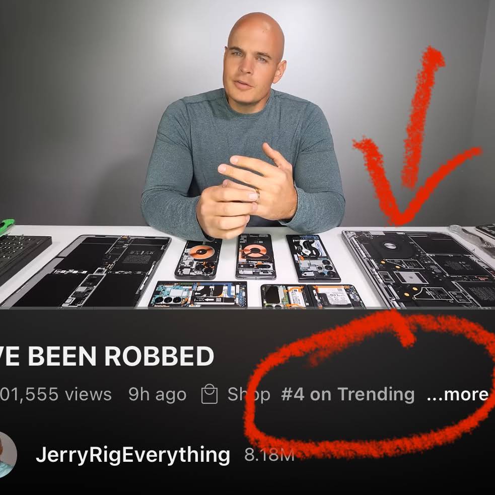 Post from JerryRigEverything