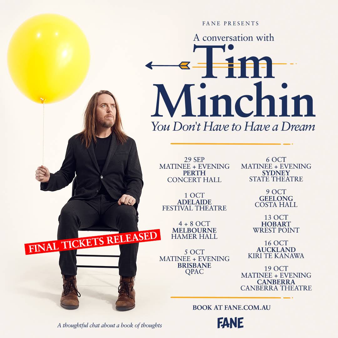 Post from Tim Minchin