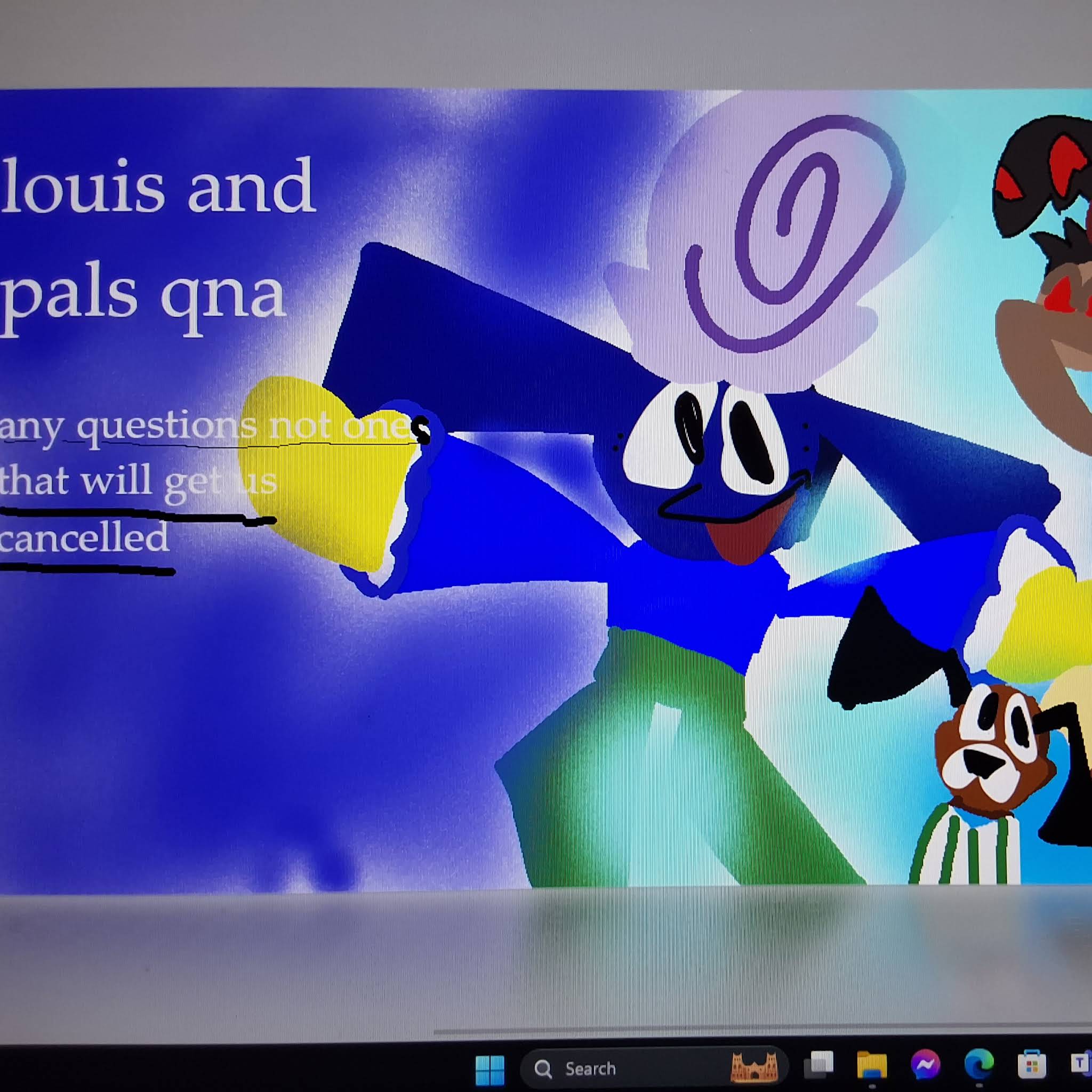 Post from LOUIS AND PALS games, _ gifts & shows and.. stuff