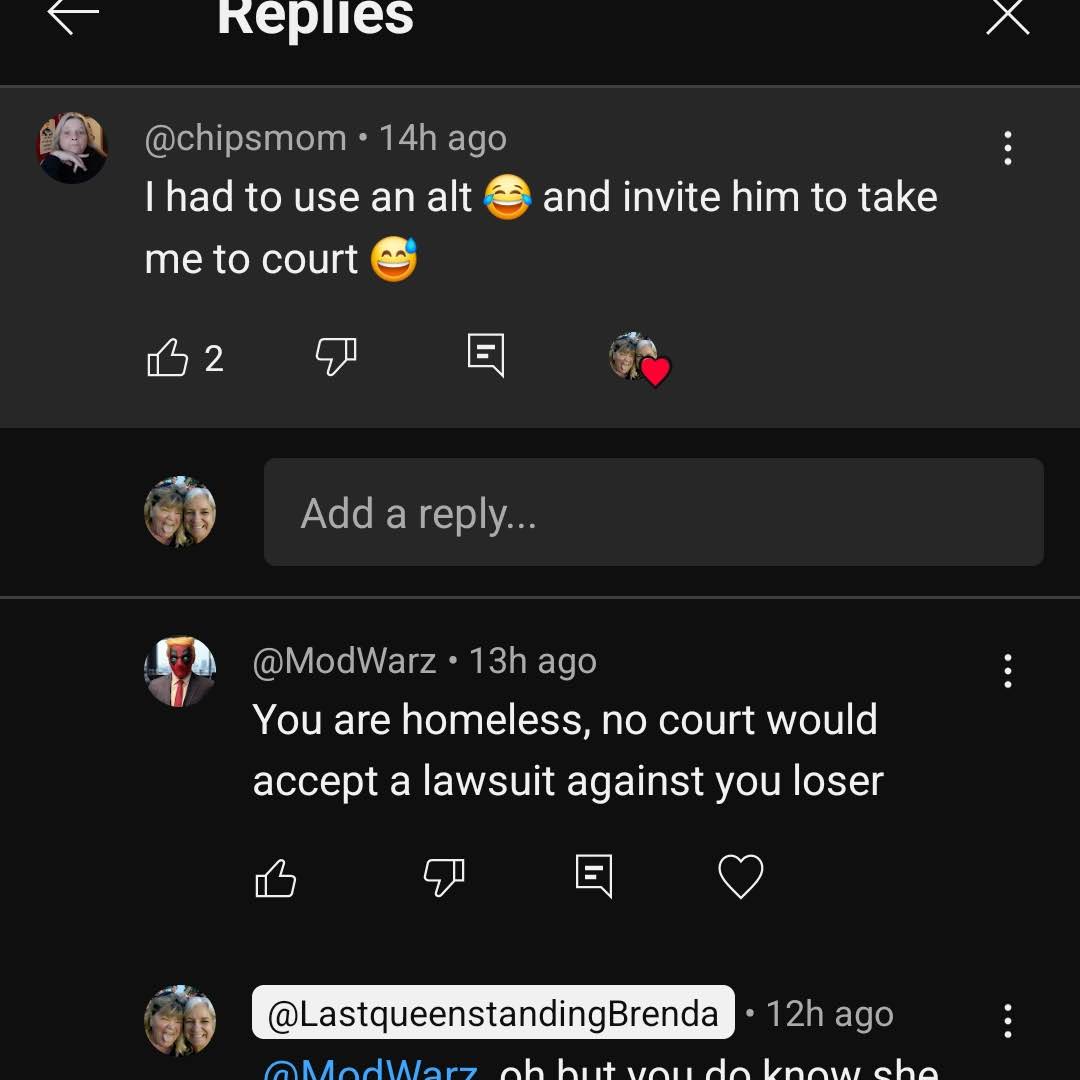 Post from Brenda the last Queen standing