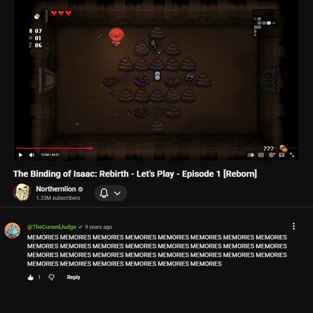 Post from The Cursed Judge