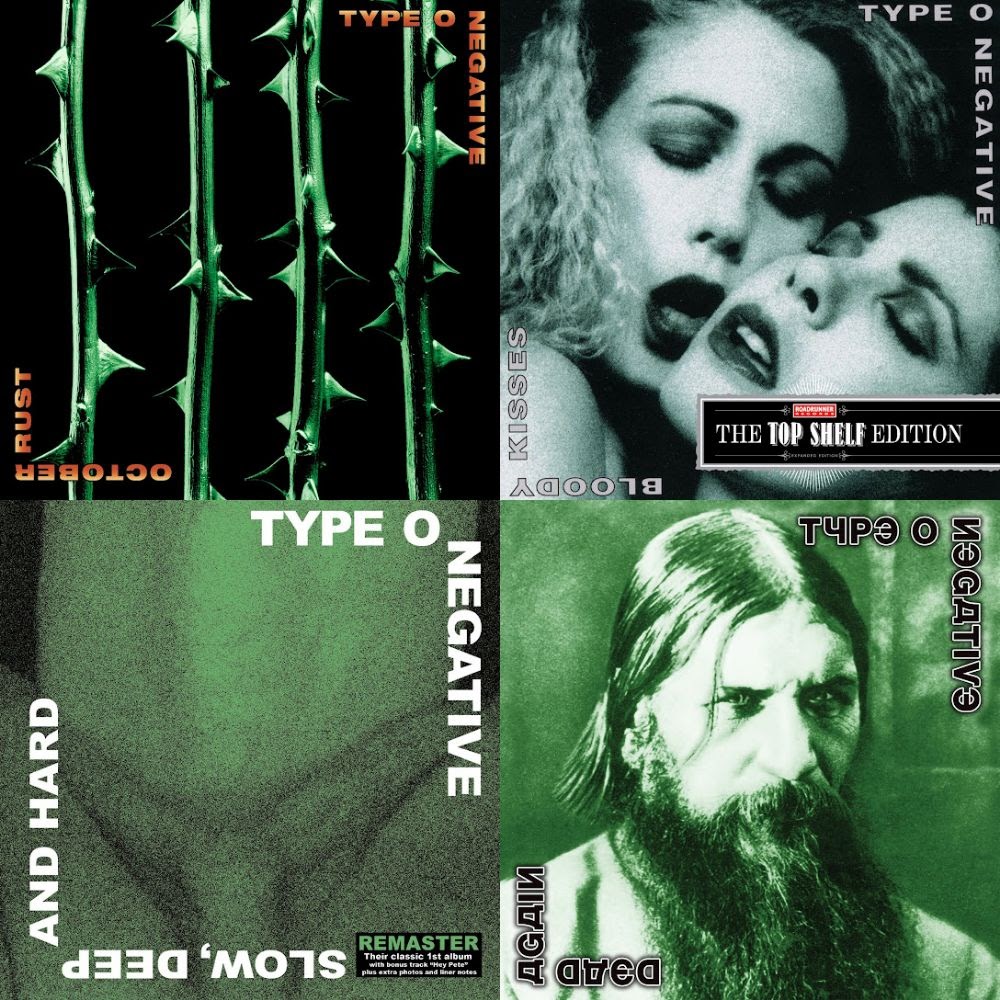 Type O Negative Top ten albums