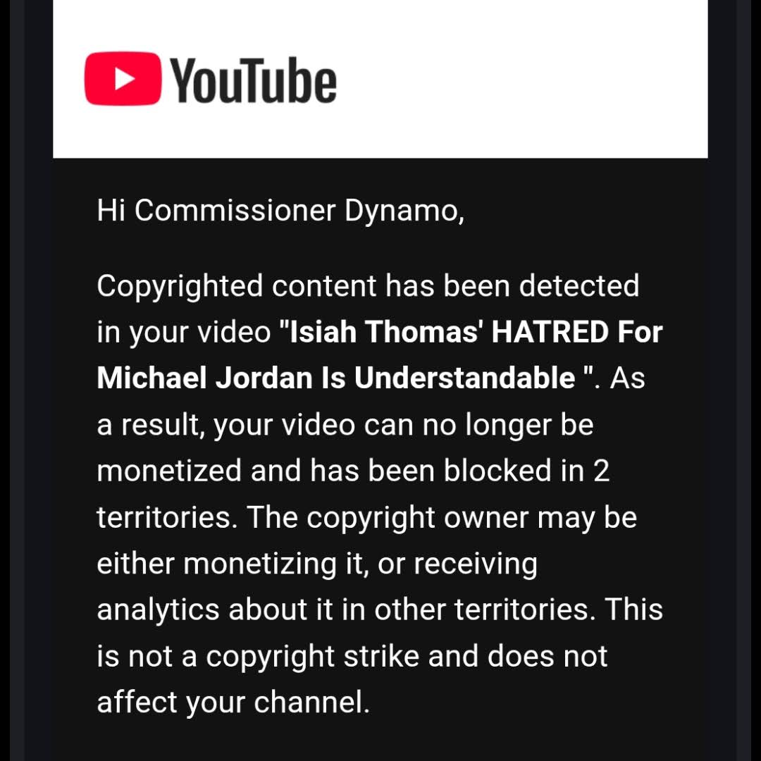 Post from Commissioner Dynamo