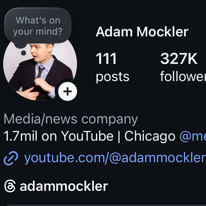 Post from Adam Mockler