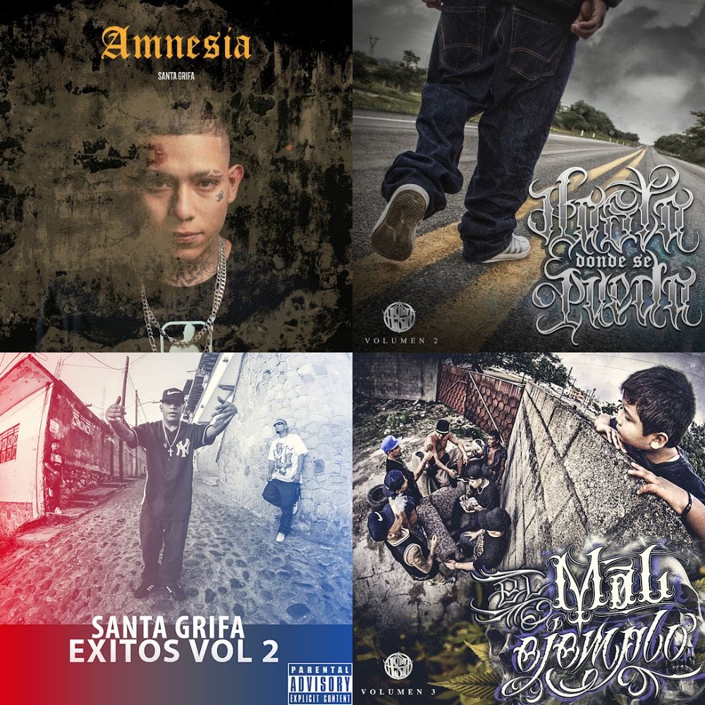 El Santa grifa 😵‍💫🤘 ️