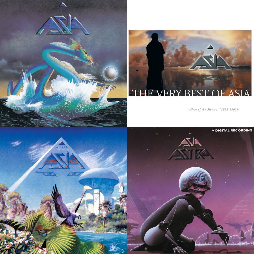 Asia - All studio albums - old to new