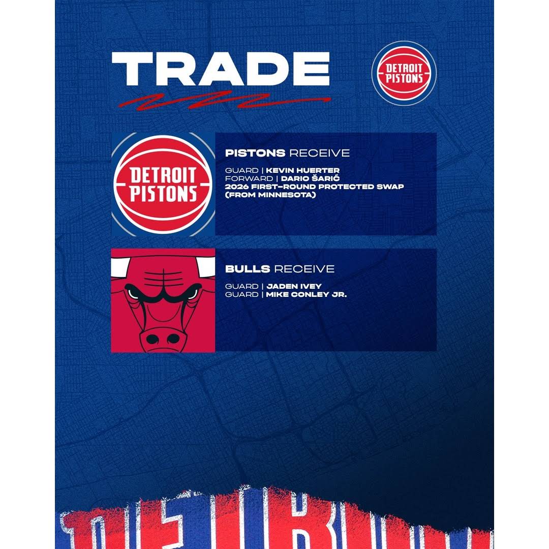 Post from Detroit Pistons